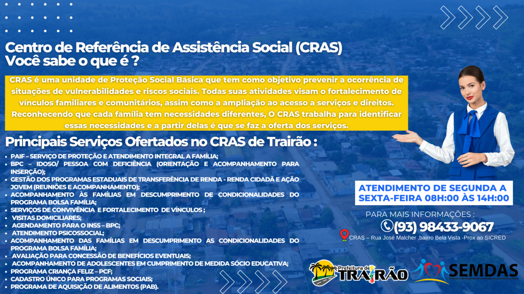 Informações - Centro de Referência de Assistência Social (CRAS ...